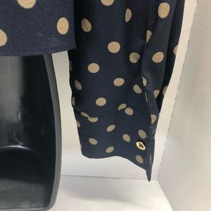 Alex Marie | Tops | Alex Marie S Navy And Gold | Poshmark